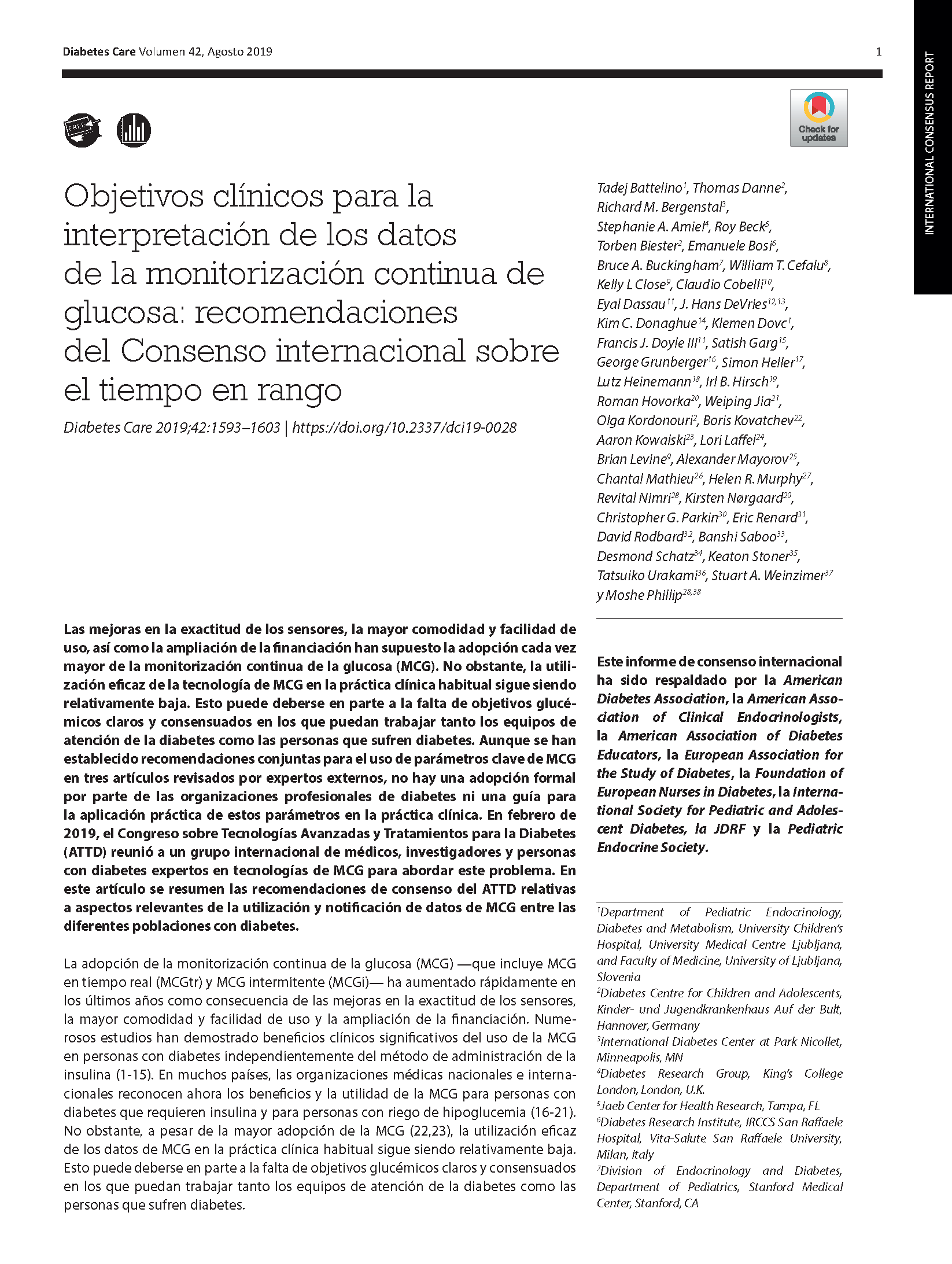 ADA Translations | Diabetes Care | American Diabetes Association