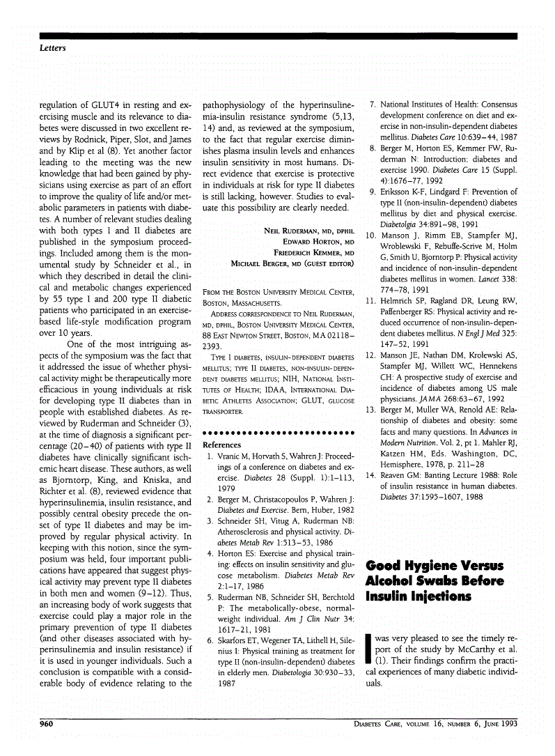 Good Hygiene Versus Alcohol Swabs Before Insulin Injections | Diabetes ...