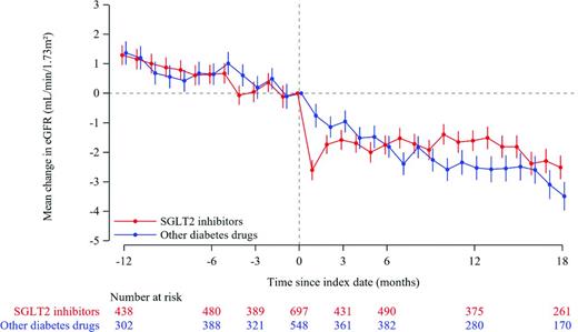 Kidney Outcomes Associated With SGLT2 Inhibitors Versus Other Glucose ...