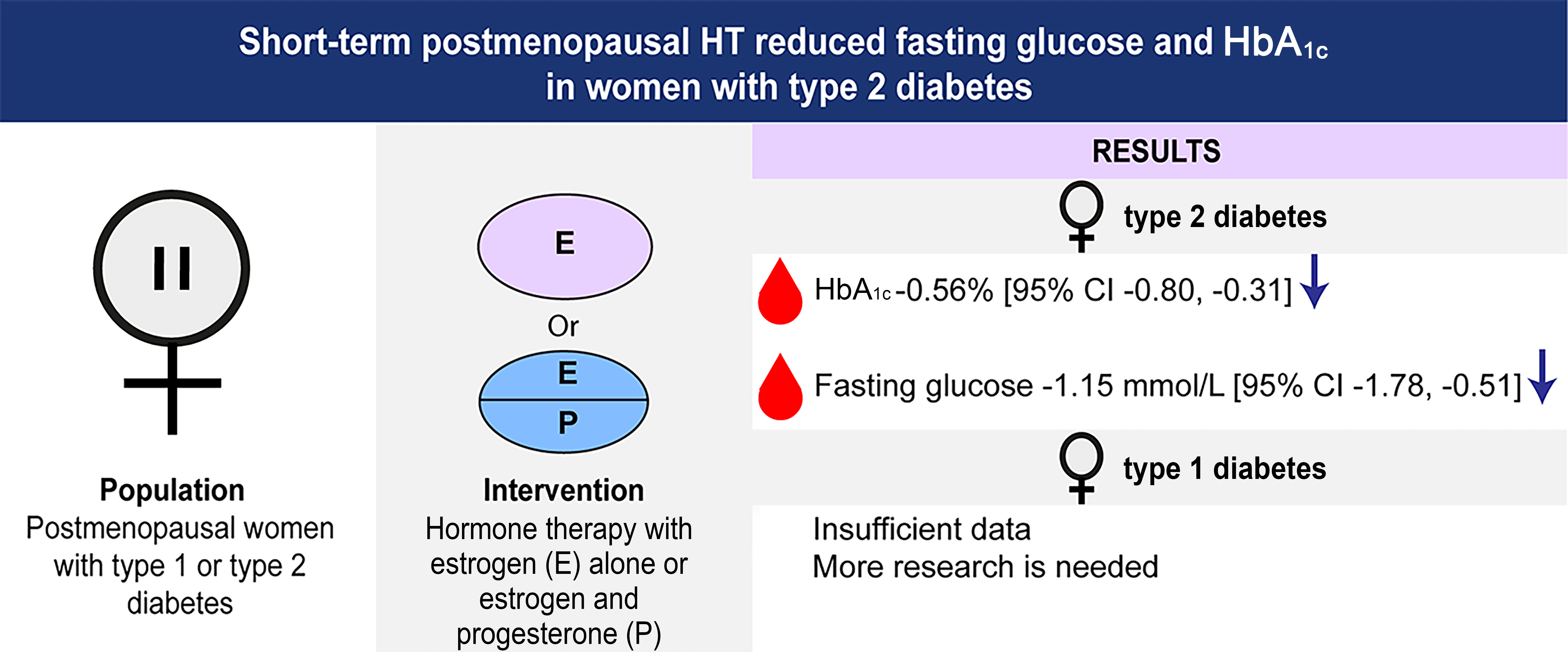 Effect of Postmenopausal Hormone Therapy on Glucose Regulation in Women ...
