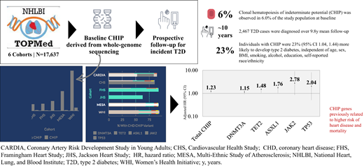Clonal Hematopoiesis of Indeterminate Potential (CHIP) and Incident ...