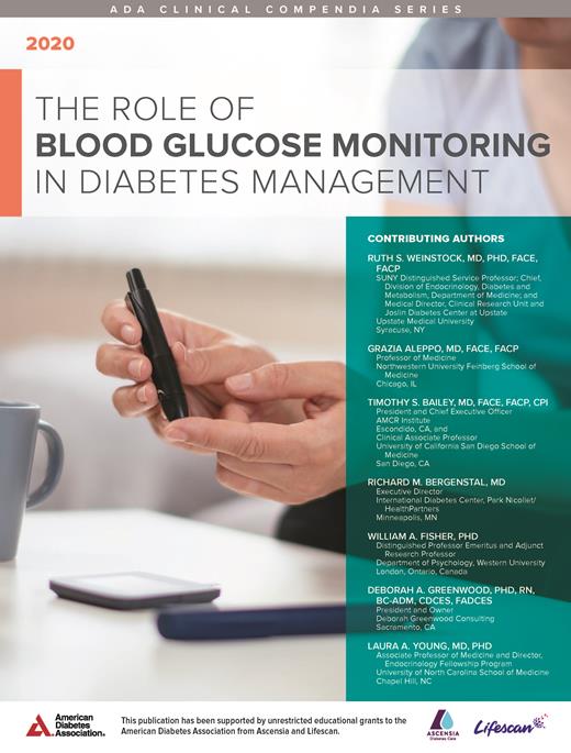 The Role of Blood Glucose Monitoring in Diabetes Management | Compendia ...
