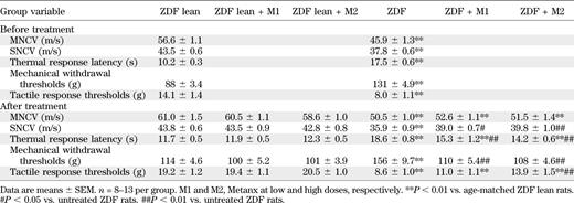 Metanx Alleviates Multiple Manifestations of Peripheral Neuropathy and ...