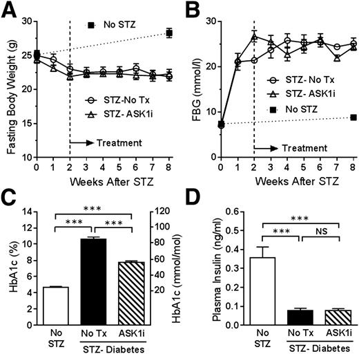 ASK1 Inhibitor Halts Progression of Diabetic Nephropathy in Nos3 ...